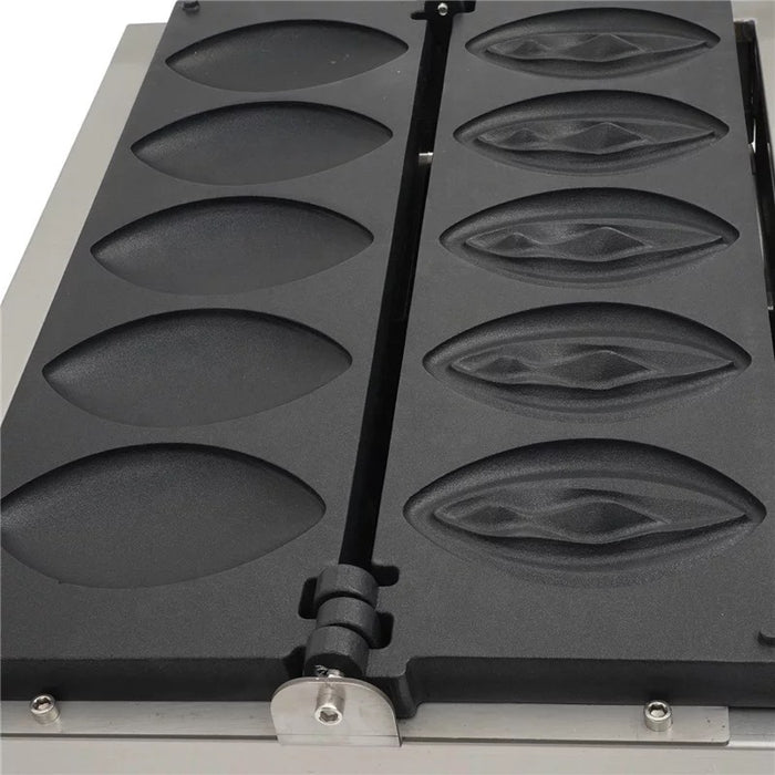 Máquina Waflera Industrial Waffle Forma Mujer Vagina